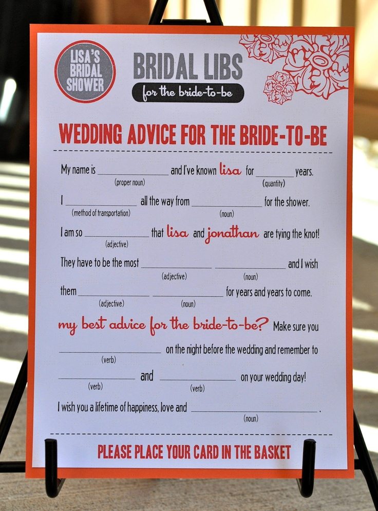 Free Bridal Shower Games And Ideas TopWeddingSites