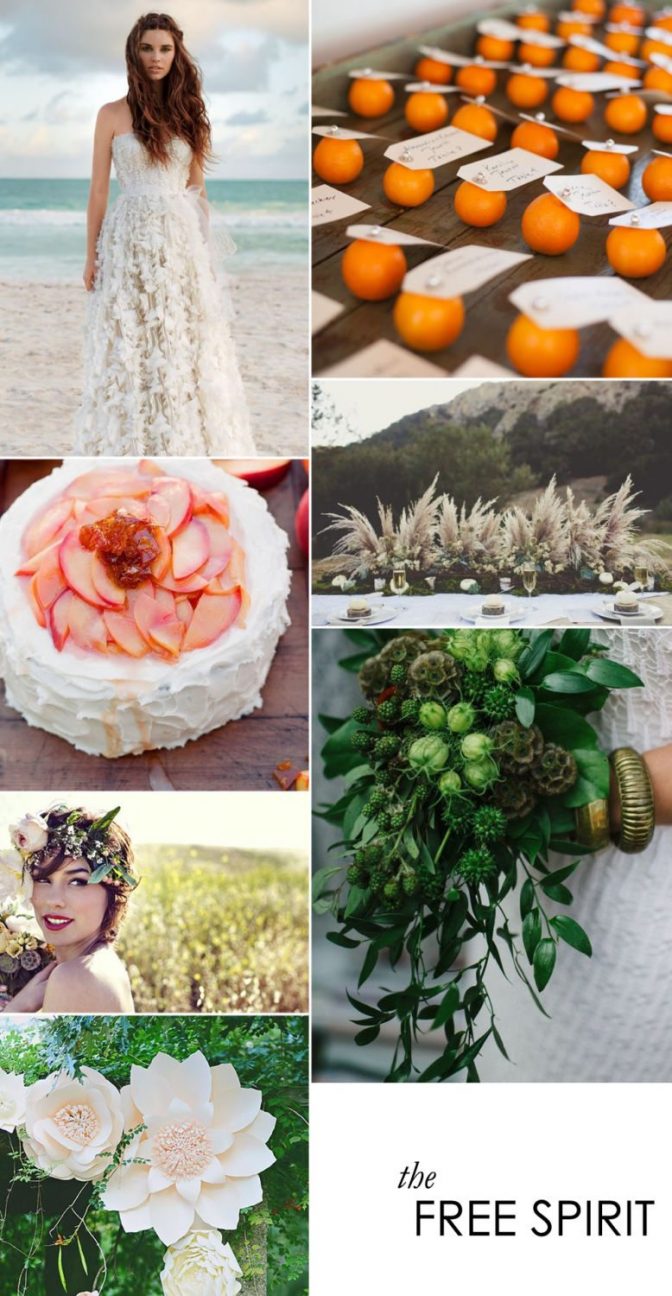 Inspiration Board: The Free Spirit | | TopWeddingSites.com
