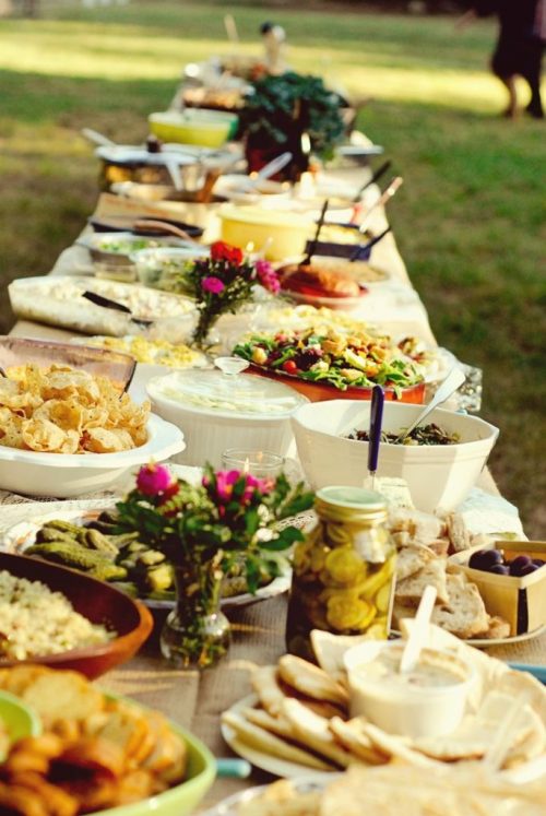 Potluck Wedding | | TopWeddingSites.com