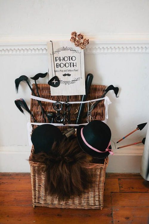 10 Funky Ways to Display Your Photo Booth Props | | TopWeddingSites.com