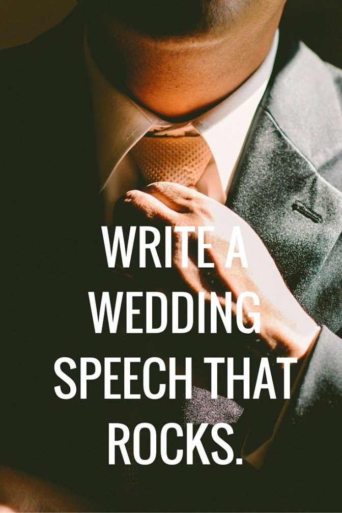 Ultimate Guide to Writing & Delivering a Great Wedding Speech or Toast ...
